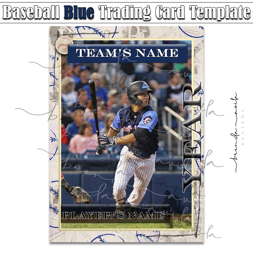 Baseball Trading Card Designs
